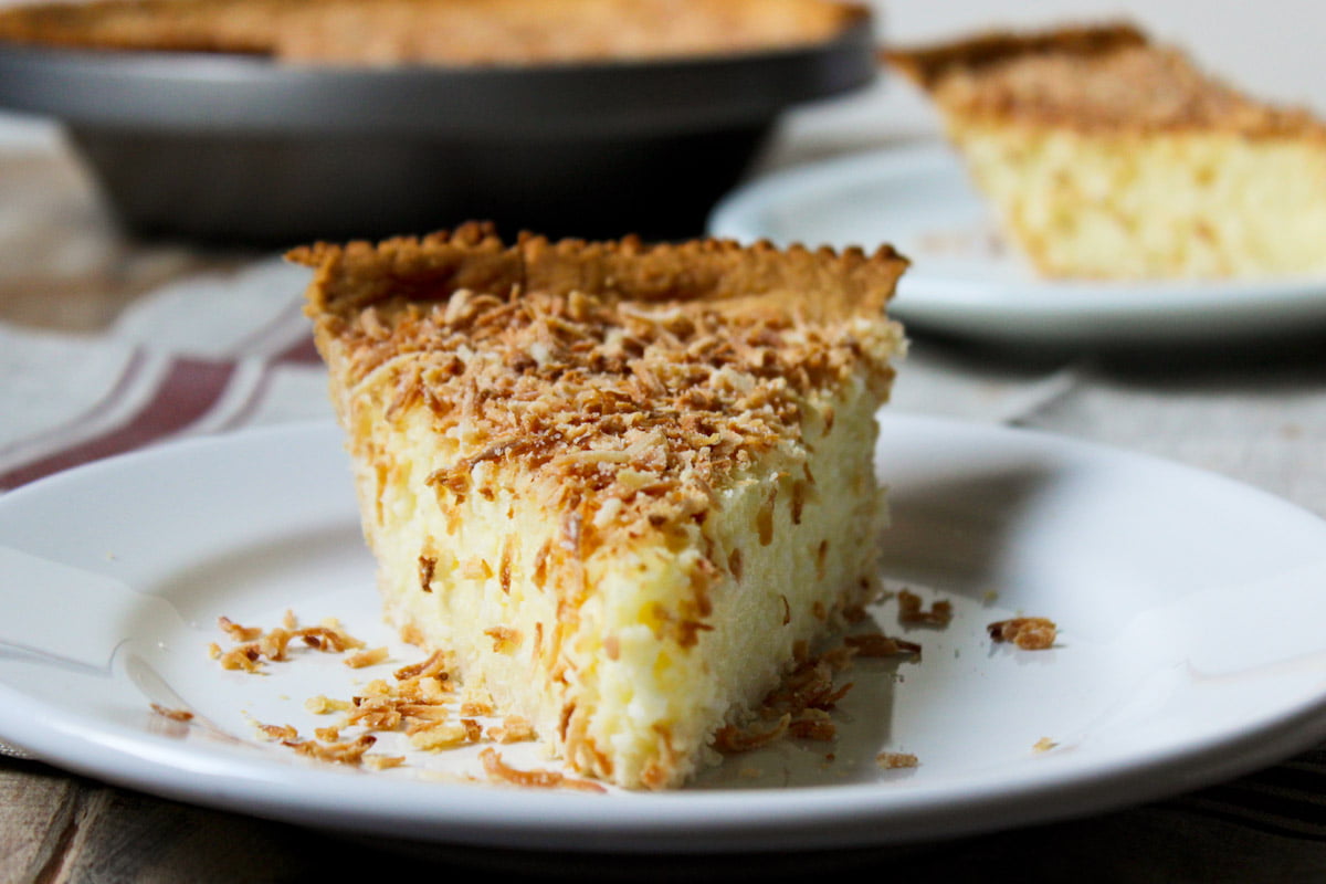 Torta cremosa de coco - Magia dos Aromas